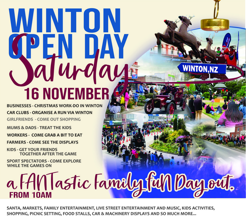 WINTON OPEN DAY, 16 NOVEMBER 2024