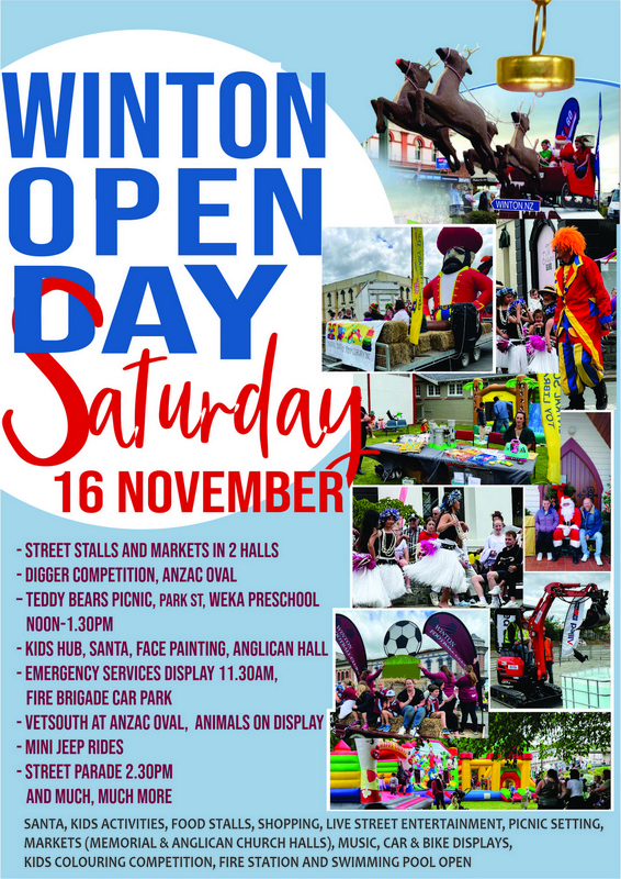 WINTON OPEN DAY, 16 NOVEMBER 2024 | Winton NZ